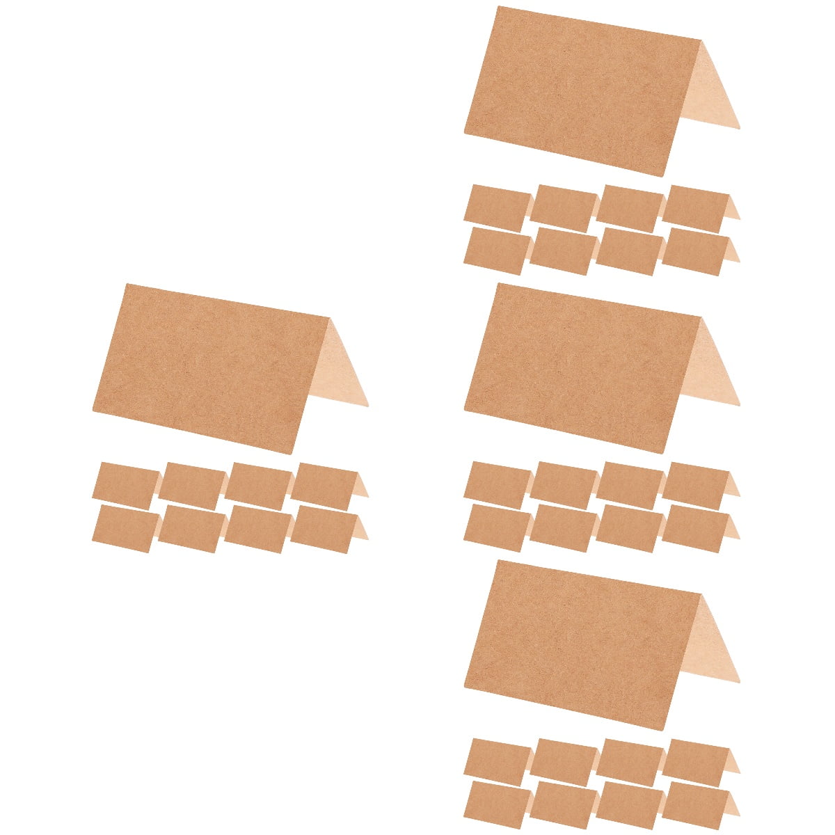 200 pcs Wedding Place Cards Table Seating Cards Paper Tented Cards ...