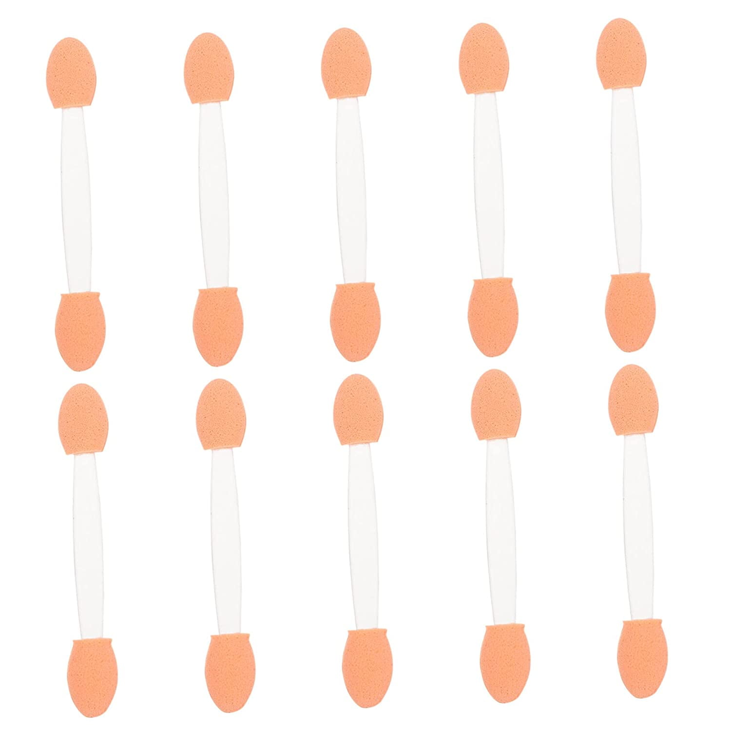 200 pcs double ended eyeshadow brush face sponge for makeup mini ...