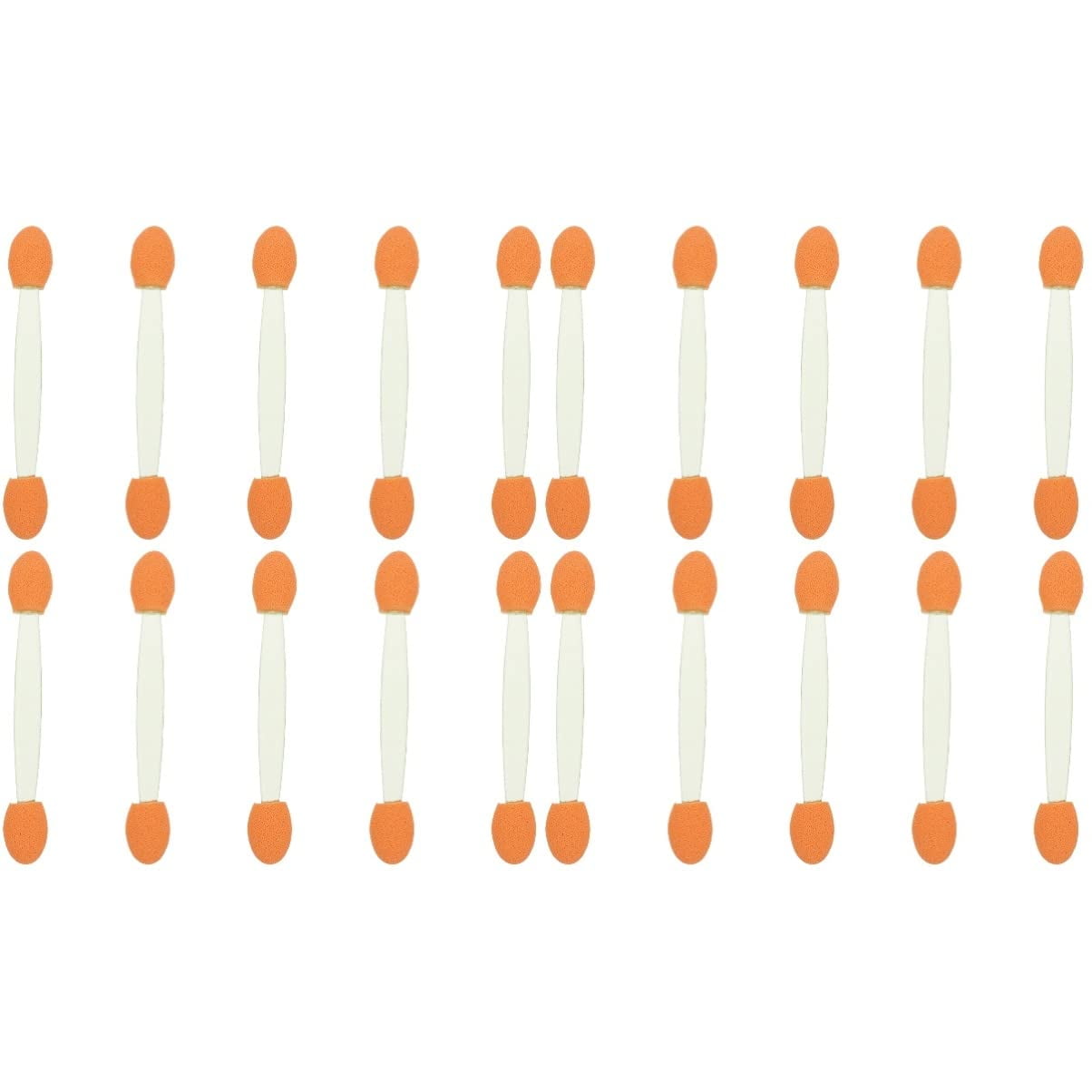 200 pcs double ended eyeshadow brush sponge eye brush sponge eyeshadow ...