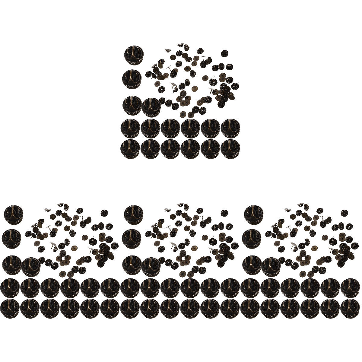 200 sets of Locking Pin Back Replacement Back Locking Craft Making ...