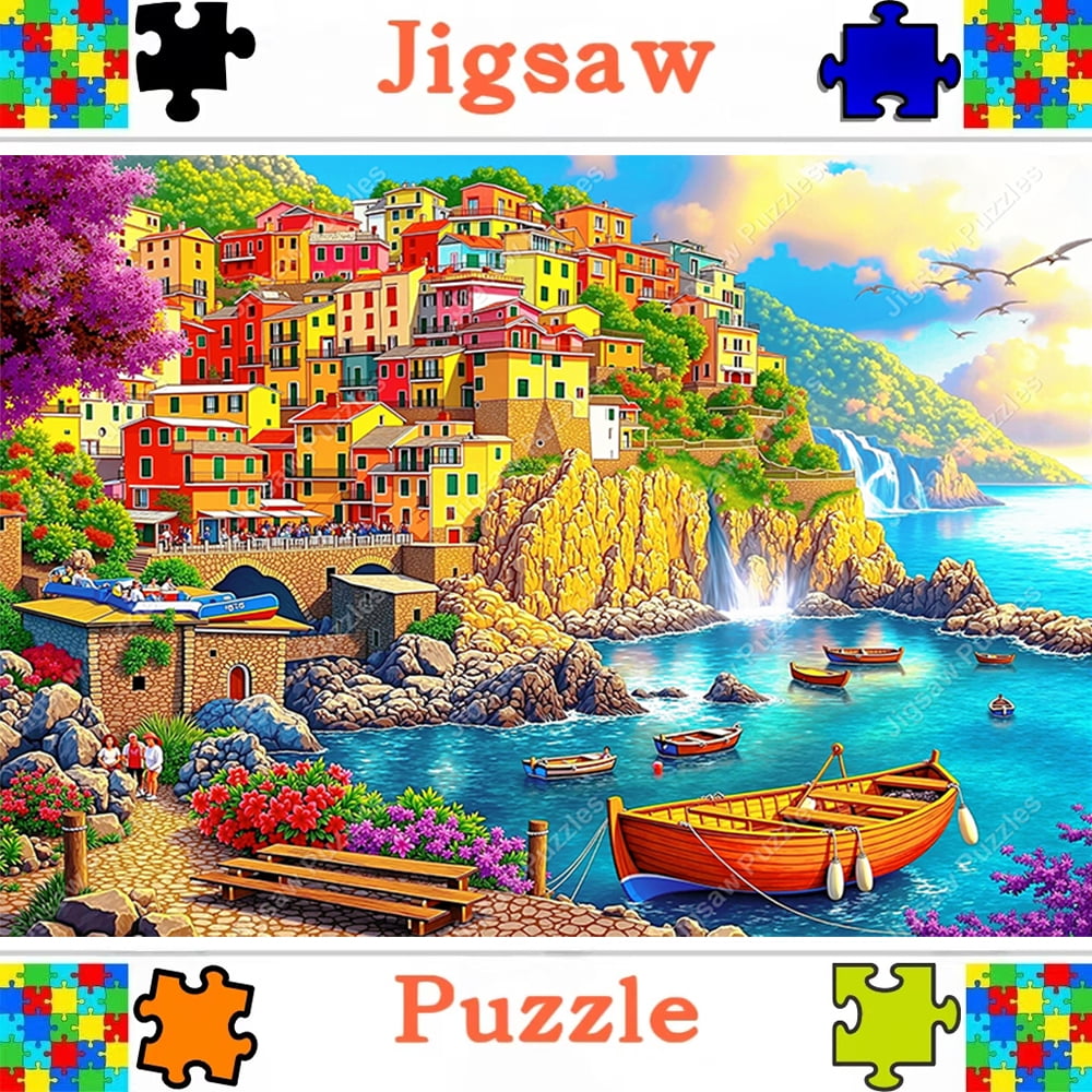 2000/1000/1314/500pieces Jigsaw Puzzles for adults Home Big size Decor ...