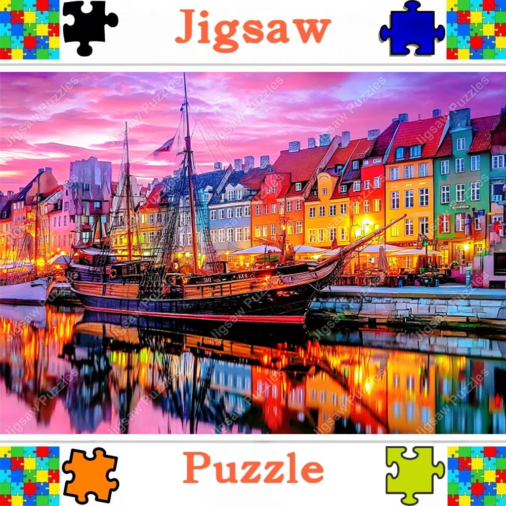 2000/1000/1314/500pieces Jigsaw Puzzles for adults Home Big size Decor ...