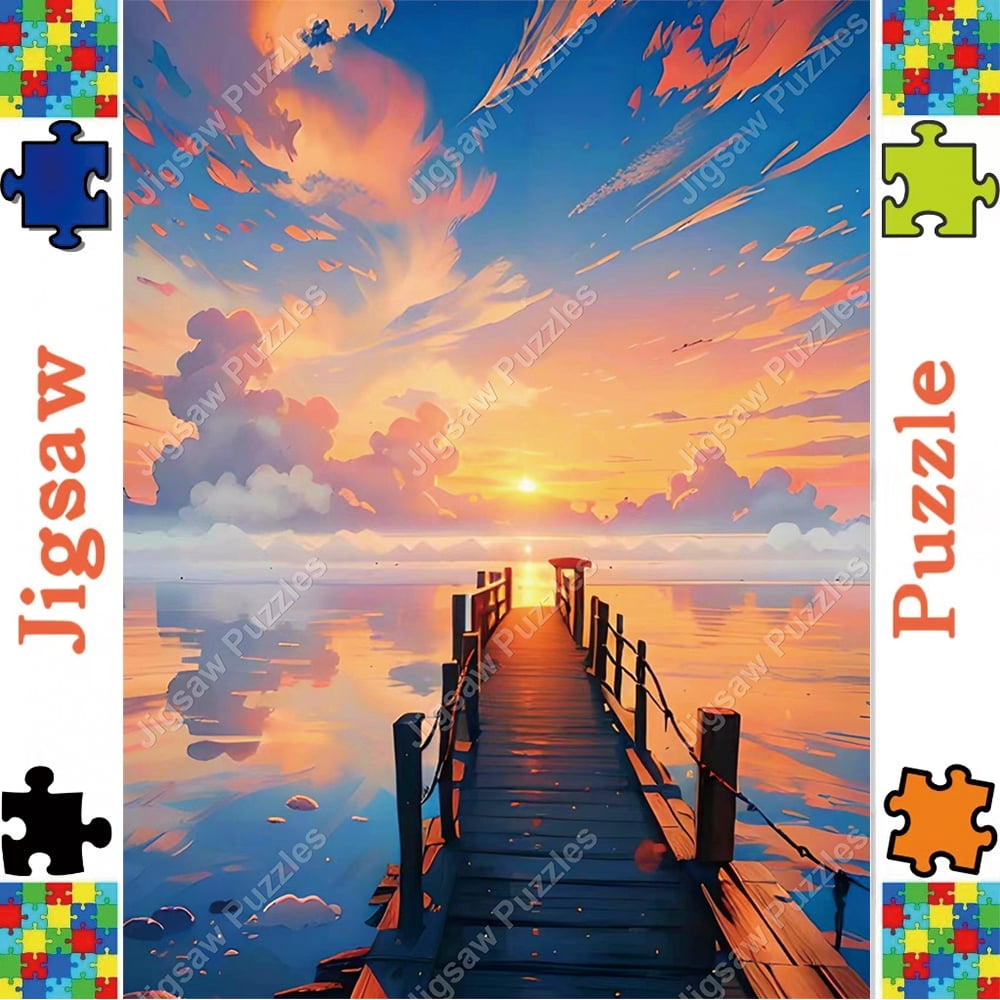 2000/1000/1314/500pieces Jigsaw Puzzles for adults Home Big size Decor ...