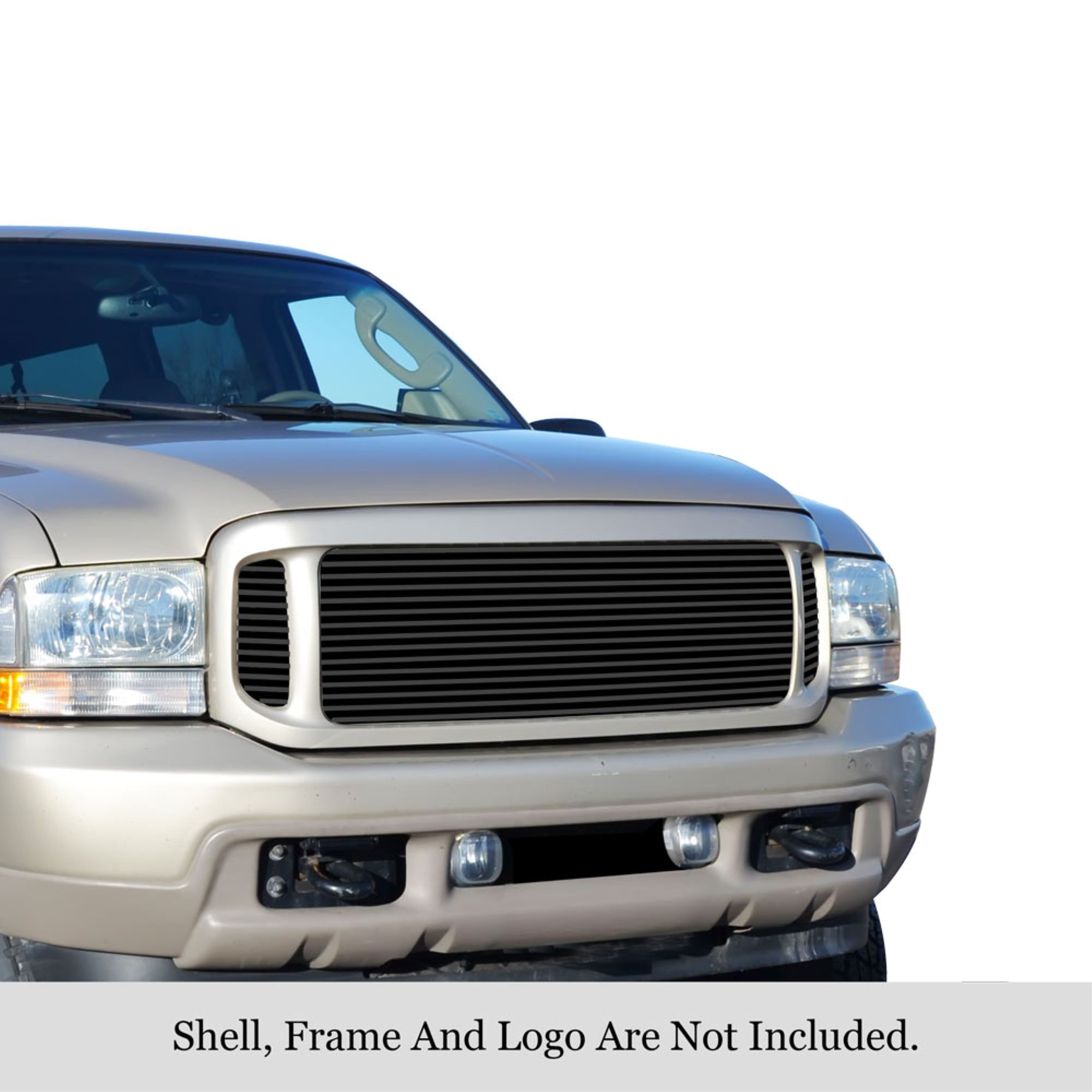 2000-2004 Ford Excursion 1 Pc Center & 2 Pcs For Side Holes Stainless ...