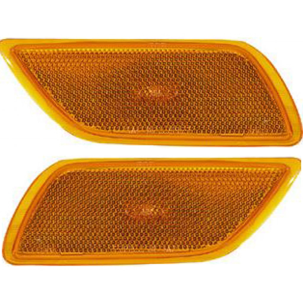 For 2000-2005 Ford Focus Pair Side Marker Lights Driver and Passenger ...