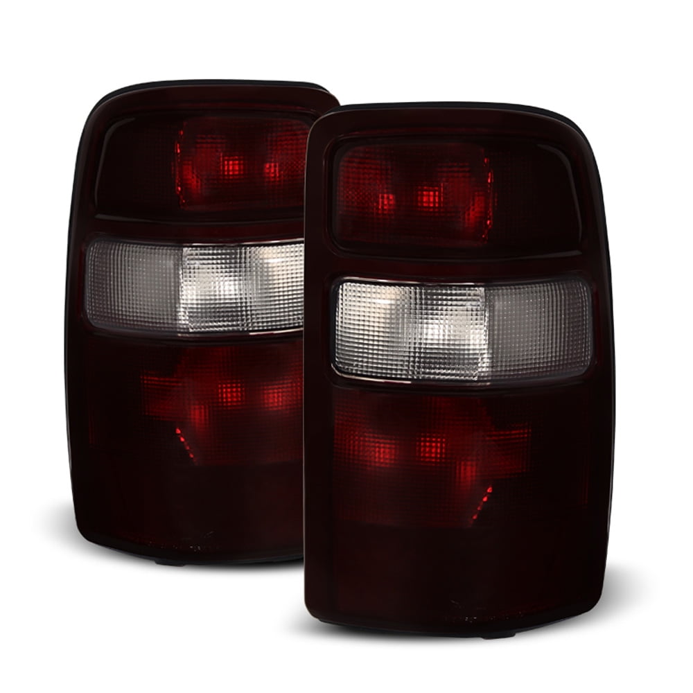 2000-2006 Chevy Tahoe Suburban GMC Yukon Dark Red Tail Lights Lamps ...