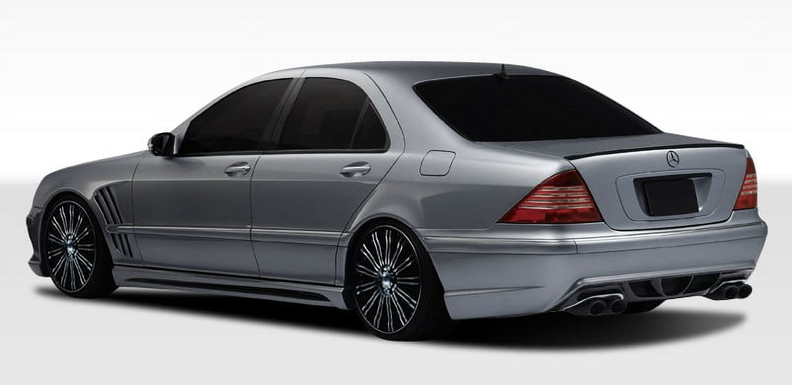 2000-2006 Mercedes S Class W220 Duraflex W-2 Rear Bumper Cover - 1 ...