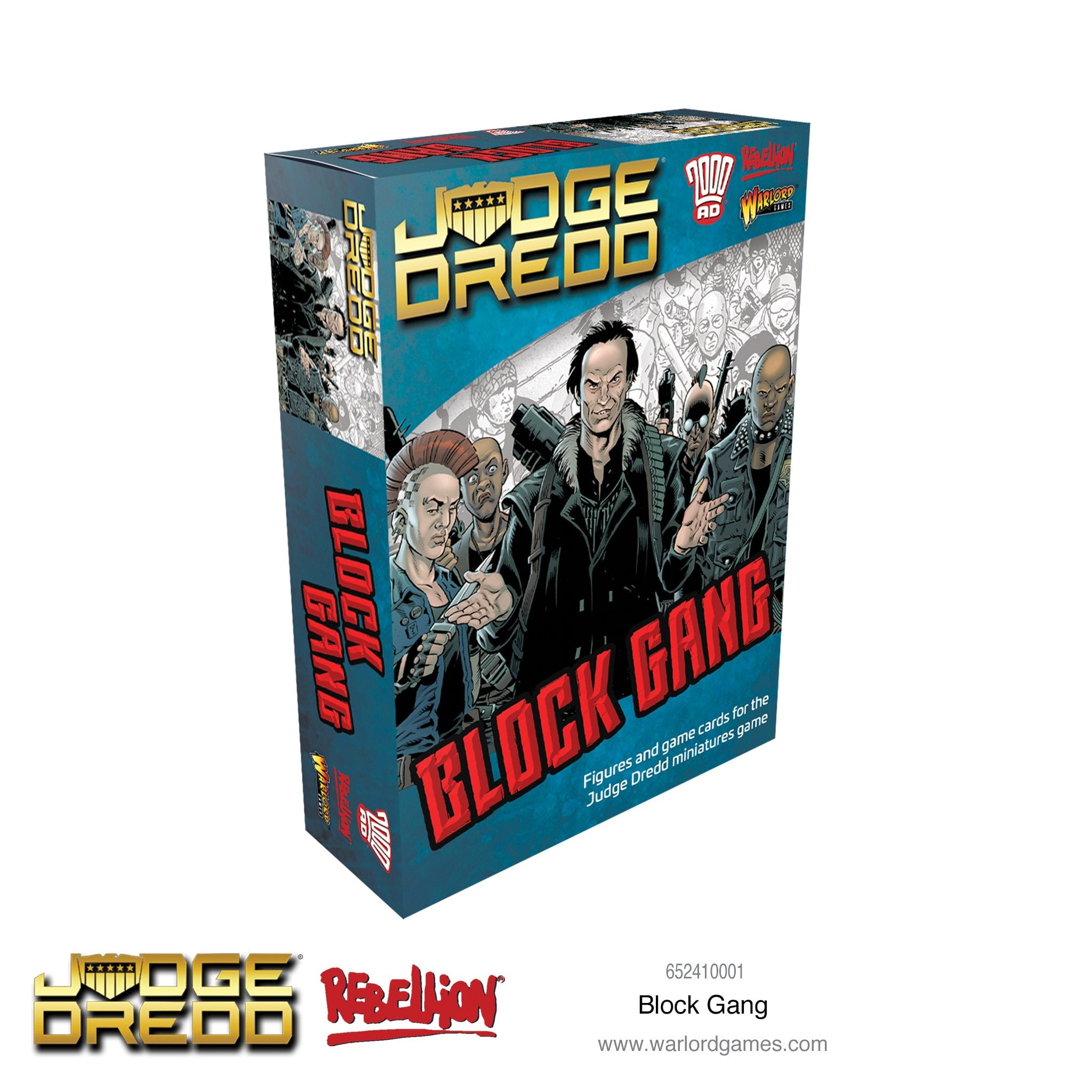 2000 AD Judge Dredd Block Gang - Walmart.com