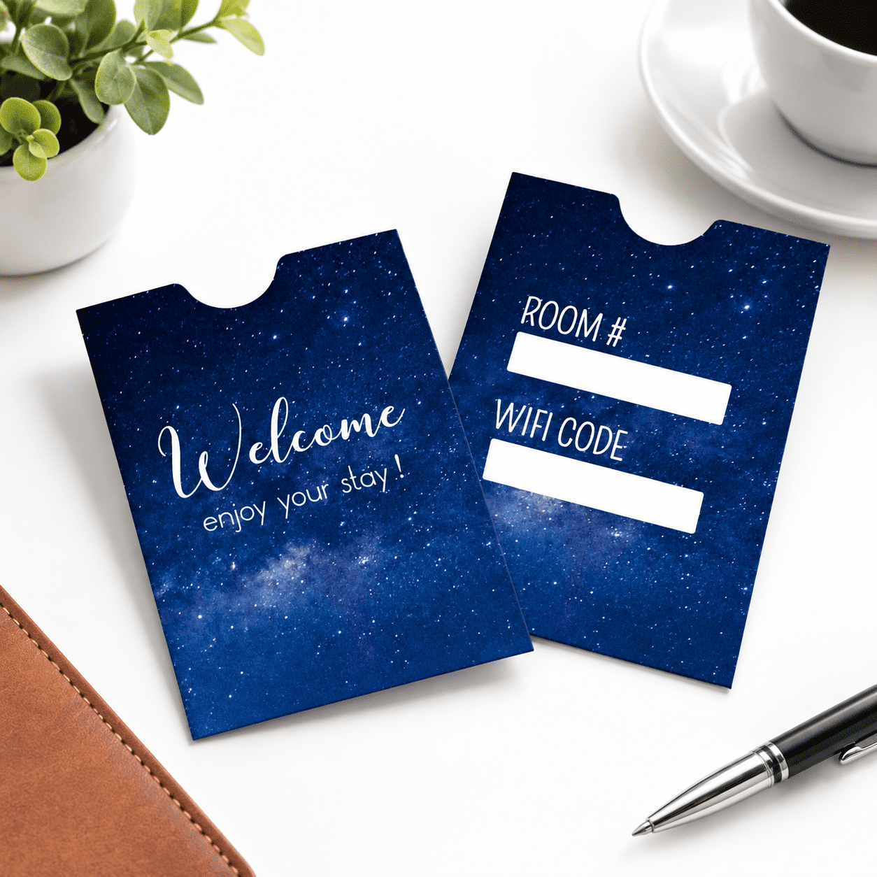 2000 Count Bright Hotel Key Card Holder Sleeves, Paper Envelopes for ...