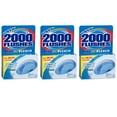 2000 Flushes Continuous Cleaning Action Toilet Bowl Cleaner with Bleach ...