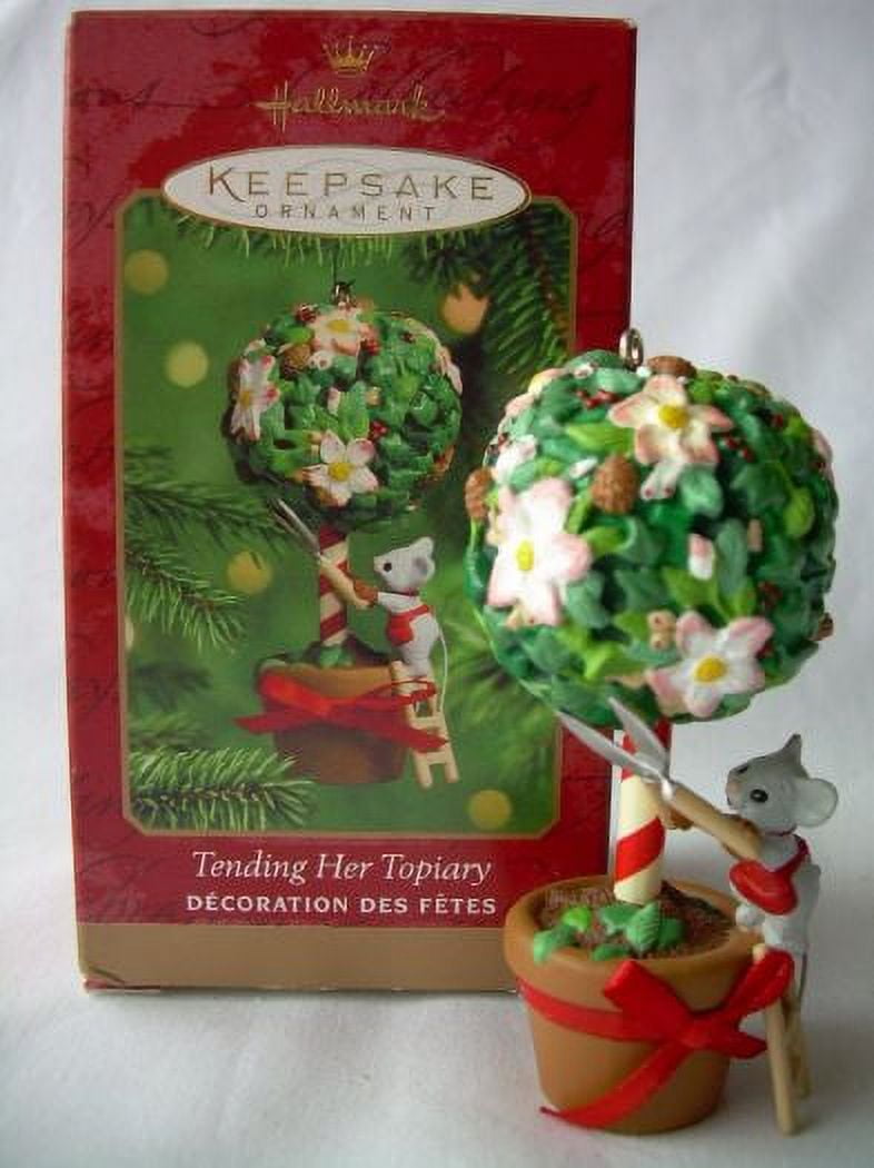 Hallmark Ornament: 2000 Tending Her Topiary | QX8004 - Walmart.com