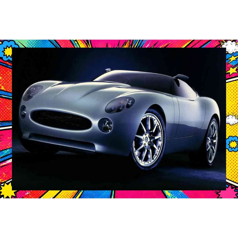 2000 Jaguar F Type Concept - Pop Art Edition | 20x30 Inch Laminated ...