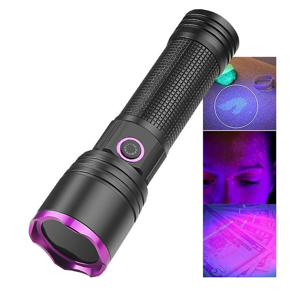 2000-Lumen Blood Tracking Flashlight - Rechargeable Hunting Light for ...