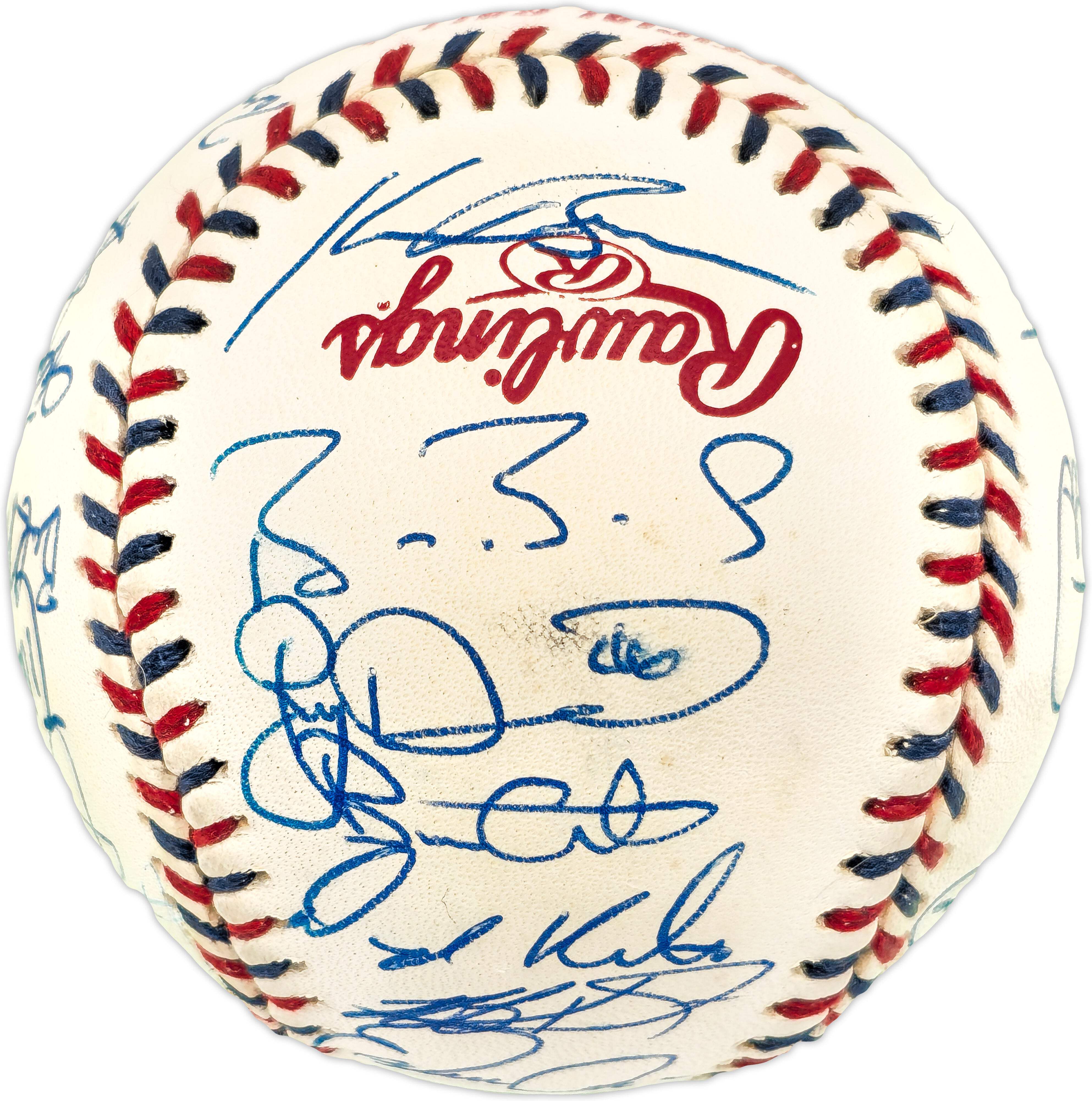 2000 NL All Star Team Autographed Official All Star Game Logo Baseball ...