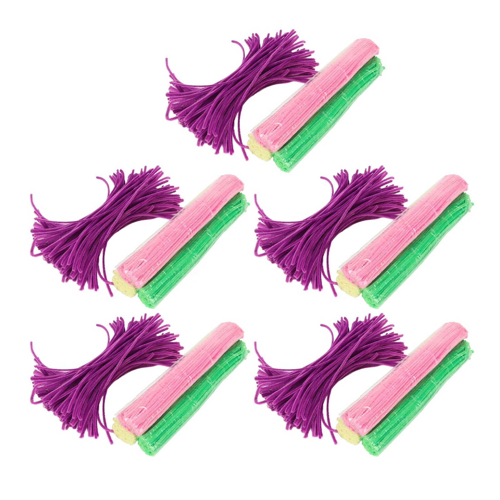 2000 PCS Pipe Cleaners Multiple Colors 30cm Length Chenille Stems for ...