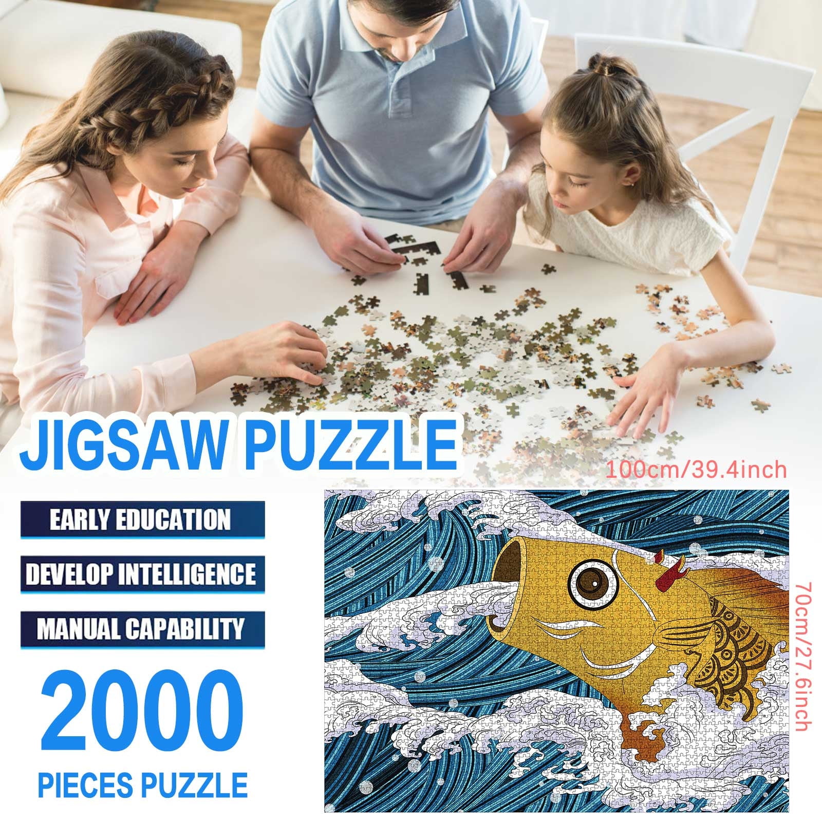 2000 Pcs Adult And Ahildren's Intellectual Development Puzzle Toy ...