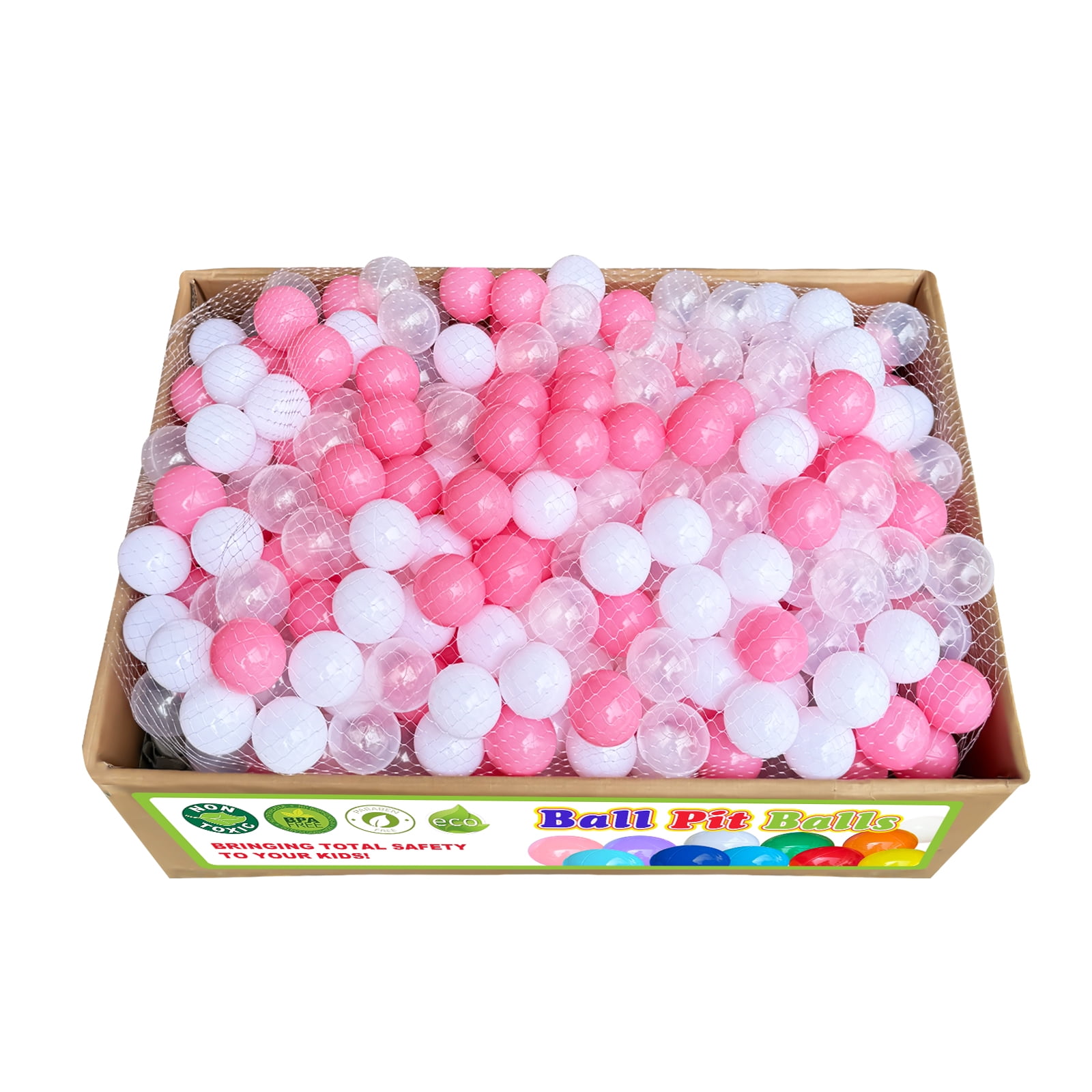 2000 Pcs Kids Ball Pit Balls - 2.2 Inch Non-Toxic & BPA-Free, Sensory ...