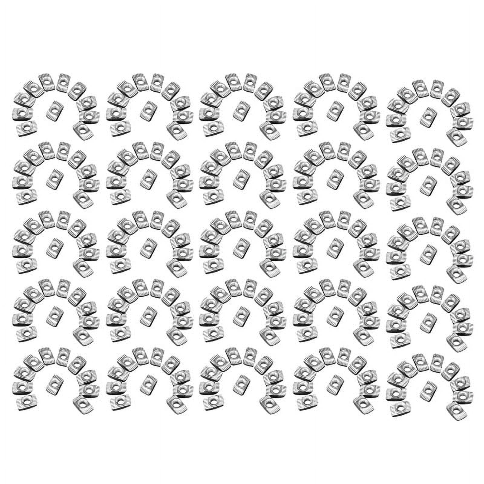 2000 Pcs M5 Hammer Nut Carbon Steel Aluminum Connector T Fastener ...