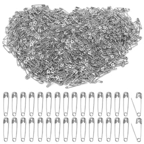 TUWAFE 10 Pieces Large Safety Pins, Extra Thick Safety Pins for Clothes ...