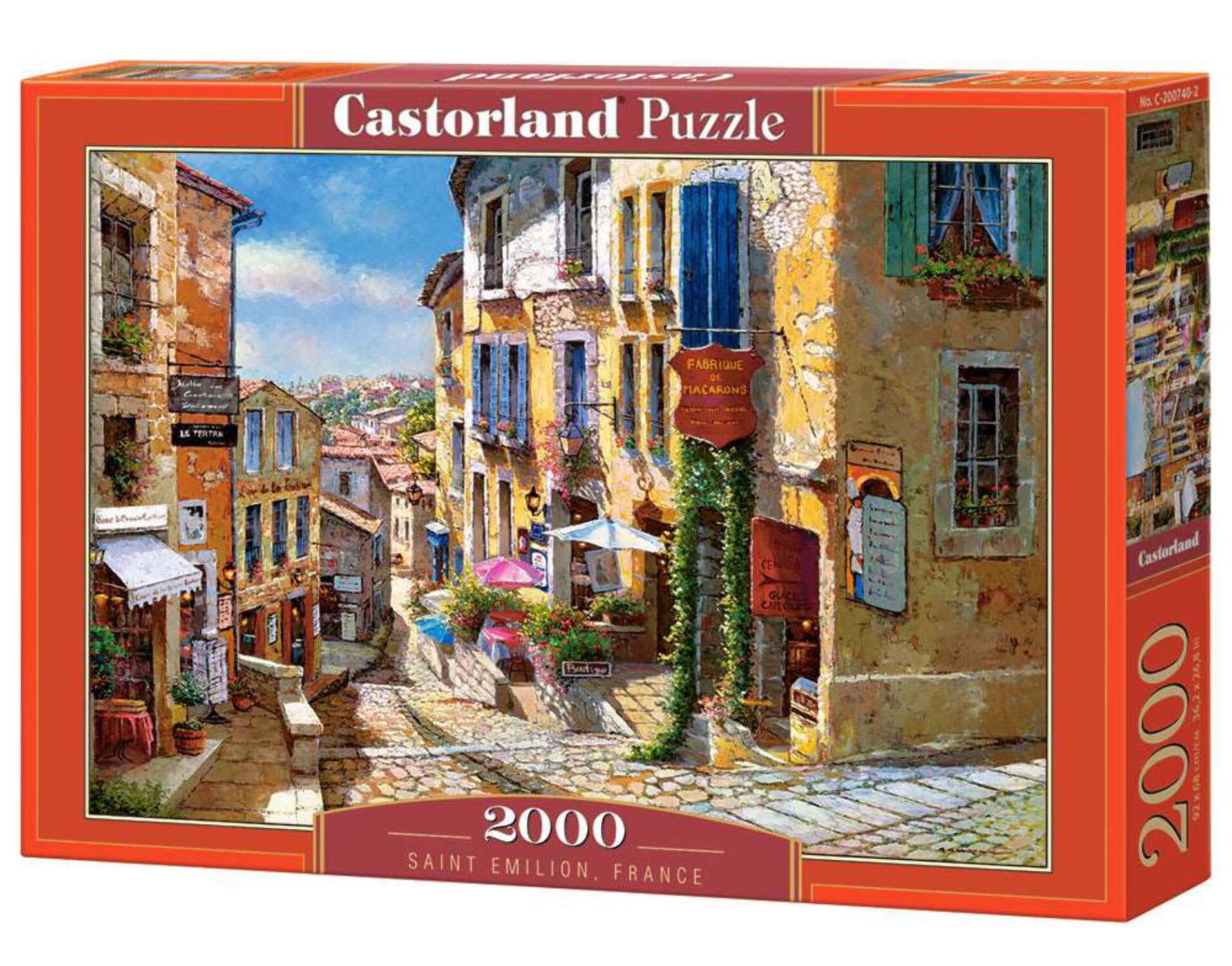 2000 Piece Jigsaw Puzzle, Saint Emilion, France, Puzzle of France ...