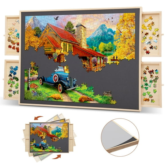 Rotating Puzzle Board