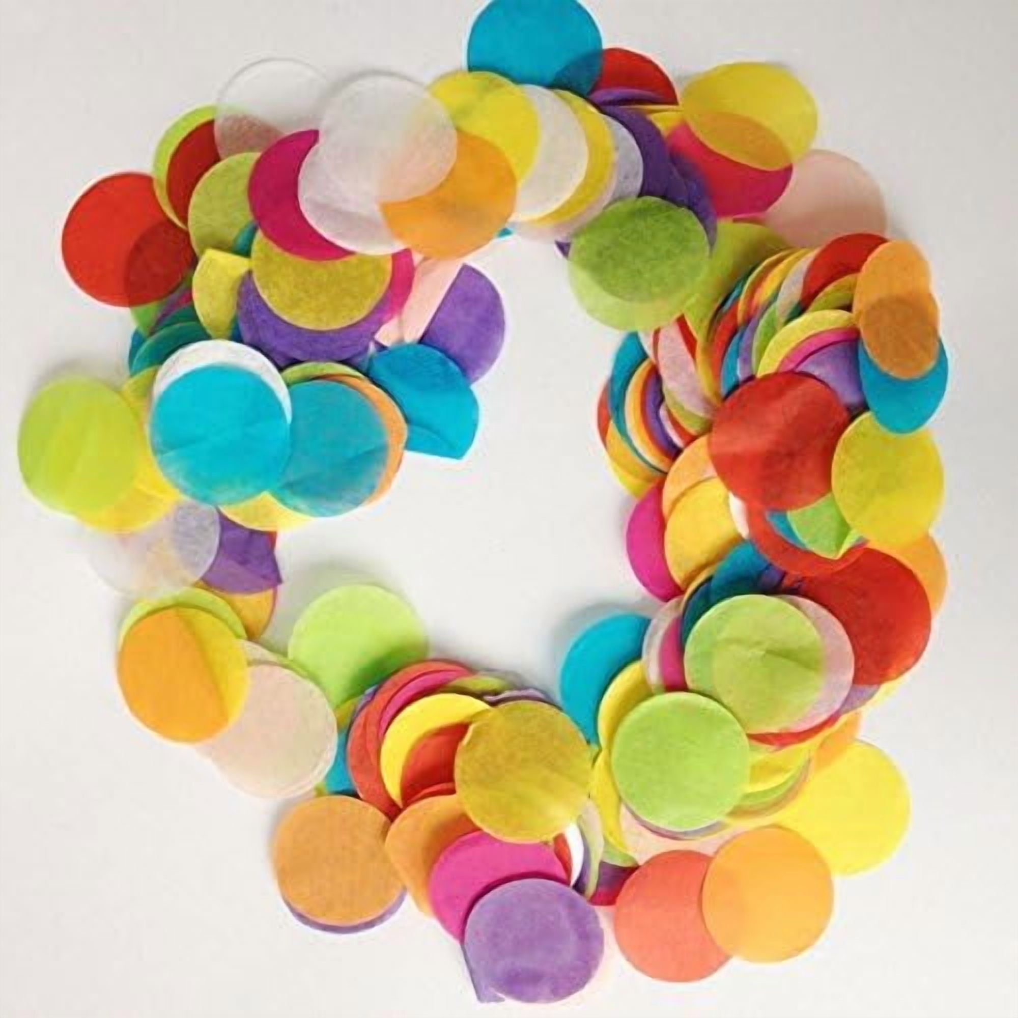 2000 Pieces 2.5cm/1inch Circle Shape Wedding SprinklesTissue Paper ...