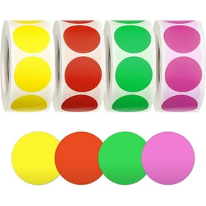 Colorful Circle Stickers