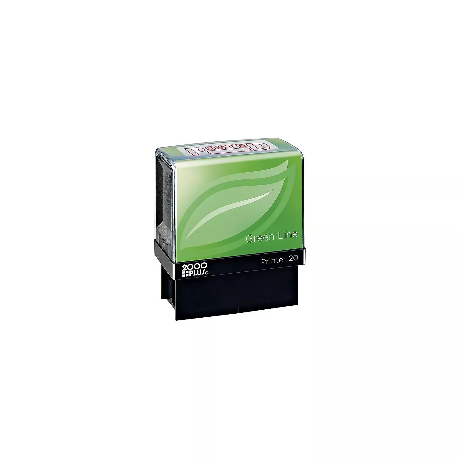 2000 Plus Green Line Pre-Inked Stamp Posted Red Ink (035351) 757395 ...