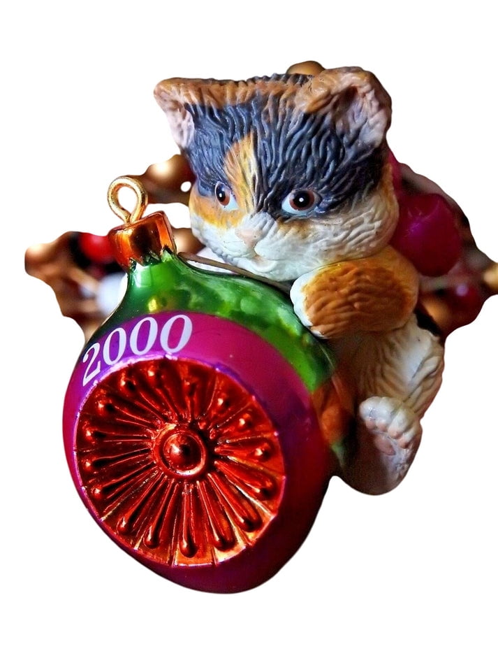 2000 Purr-fect Holiday Kitten (Purr-fect Holiday) Carlton Cards ...