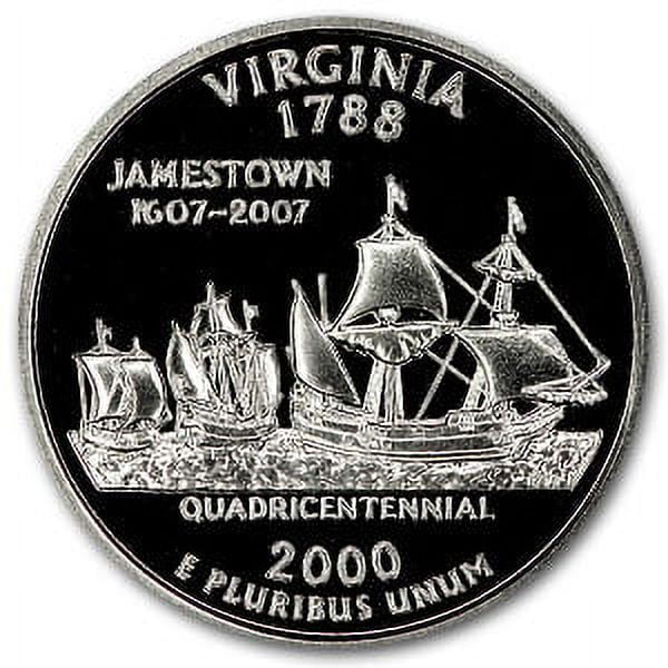 2000-S Virginia State Quarter Gem Proof - Walmart.com