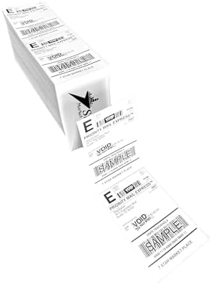 2000 Shipping Labels | 4" x 6" Fanfold Direct Thermal Labels | Postage ...