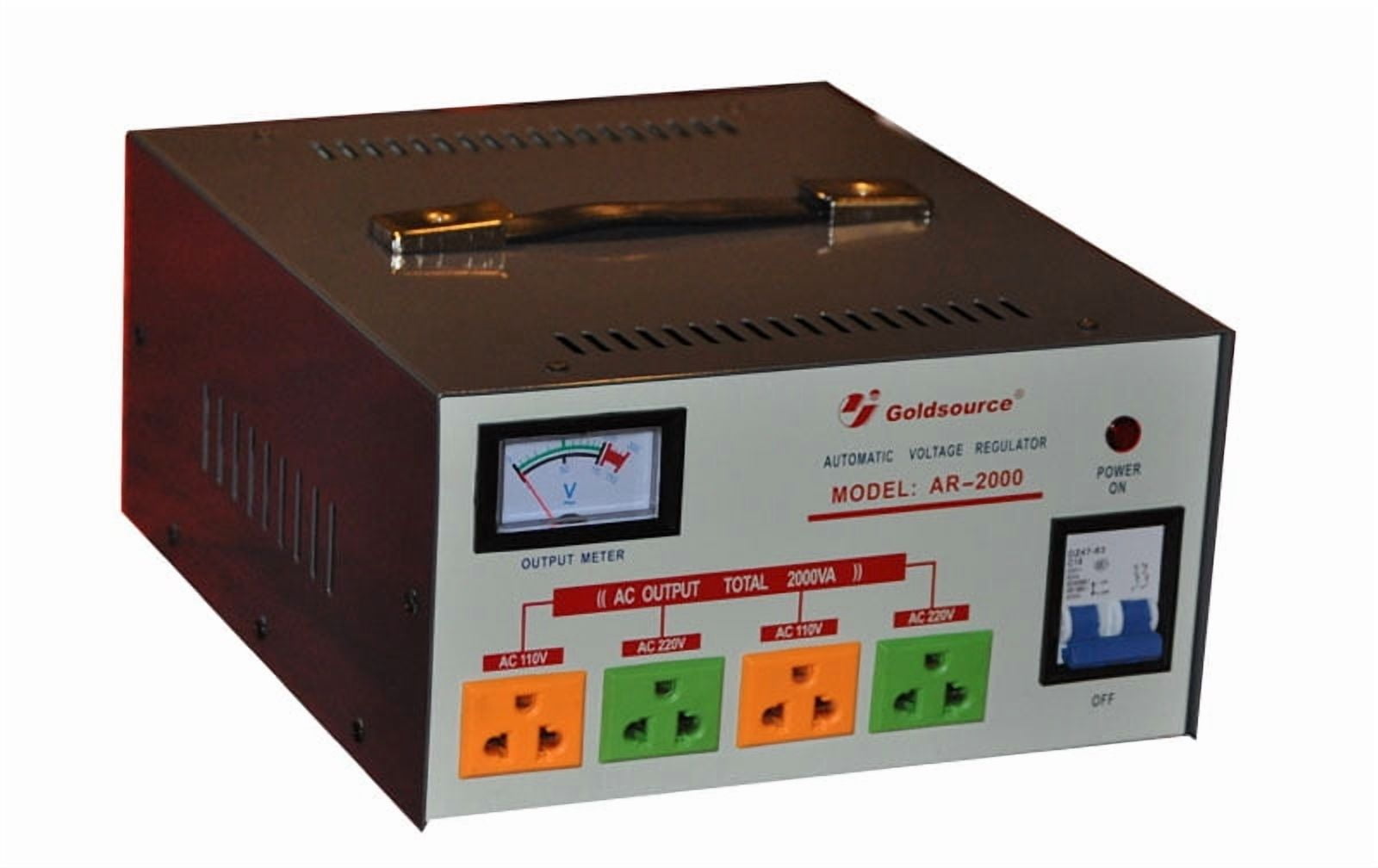 2000 Watt Voltage Converter Transformer Step Up /Down GOLDSOURCE AR ...