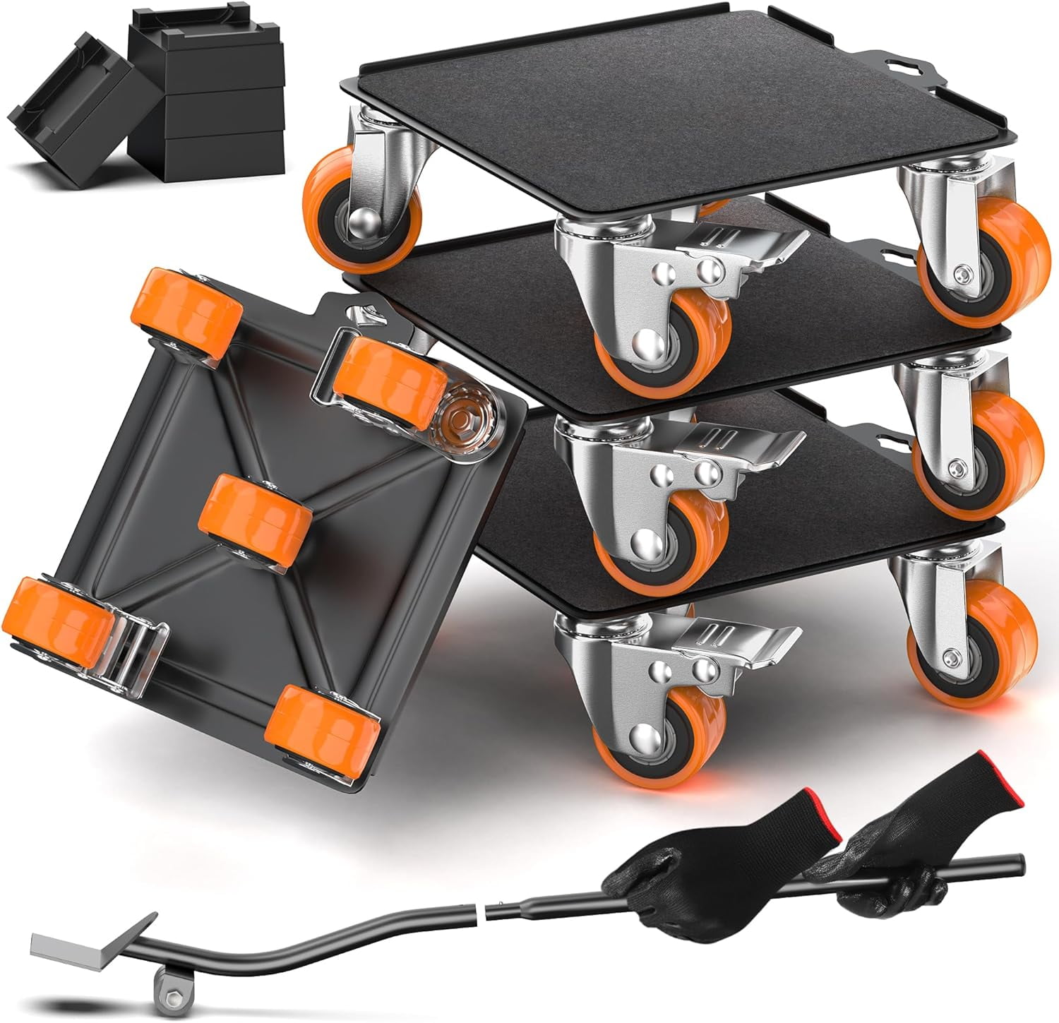 2000 lb Capacity - Furniture Movers with Wheels and Moving , Includes ...