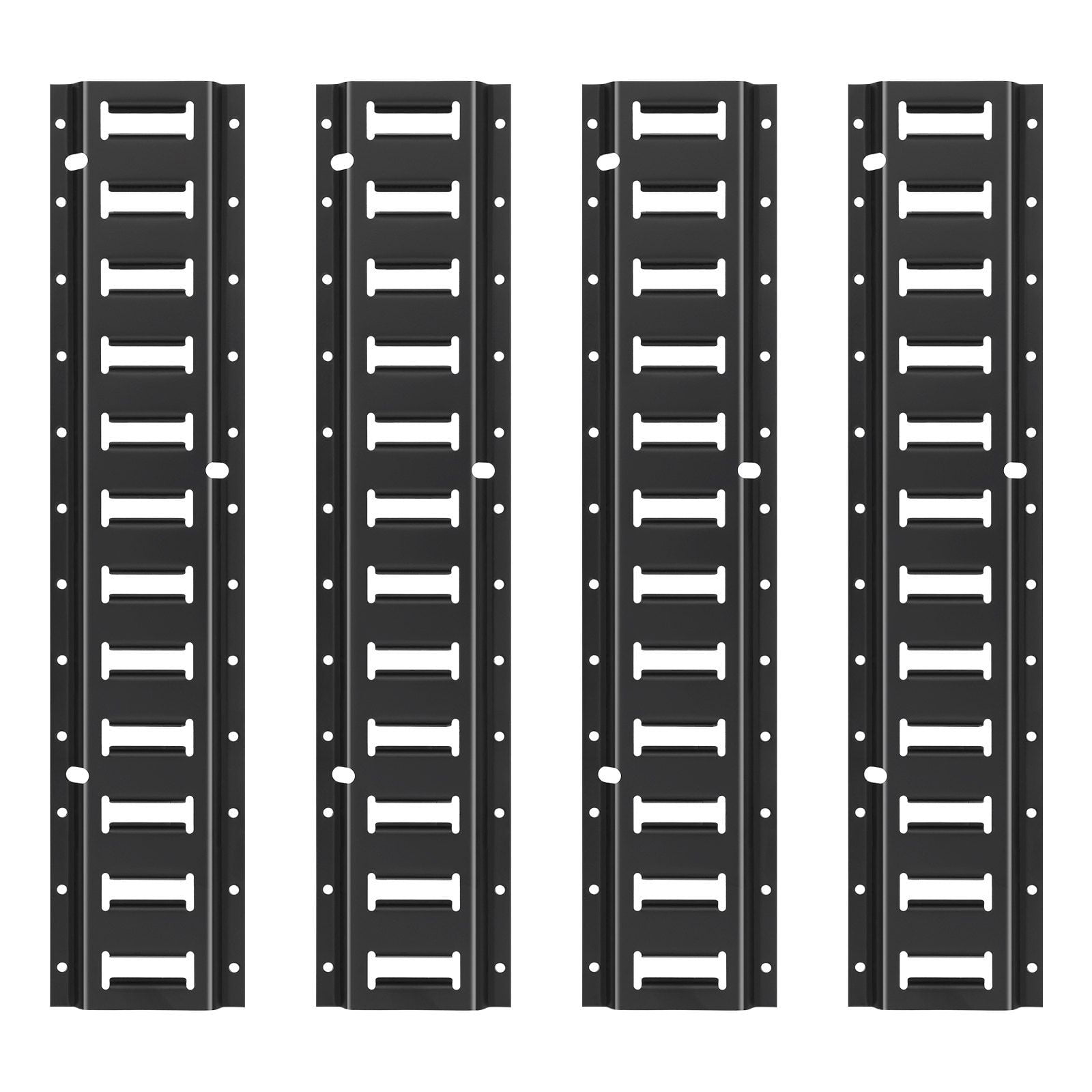 2000 lbs Capacity E Track Rails – 2-Foot Steel Rails (4 Pack) – Heavy ...