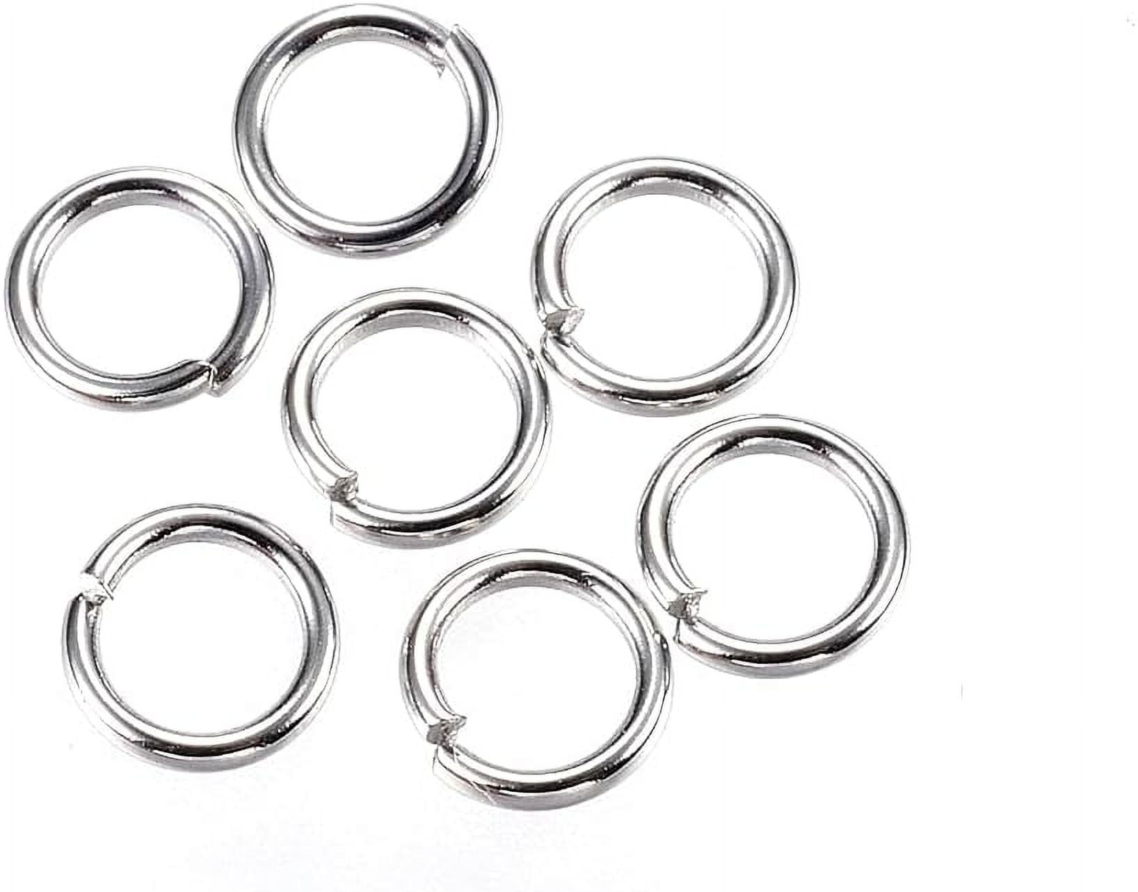 2000 pc Tarnish Resistant 304 Stainless Steel Jump Rings Open Jump ...