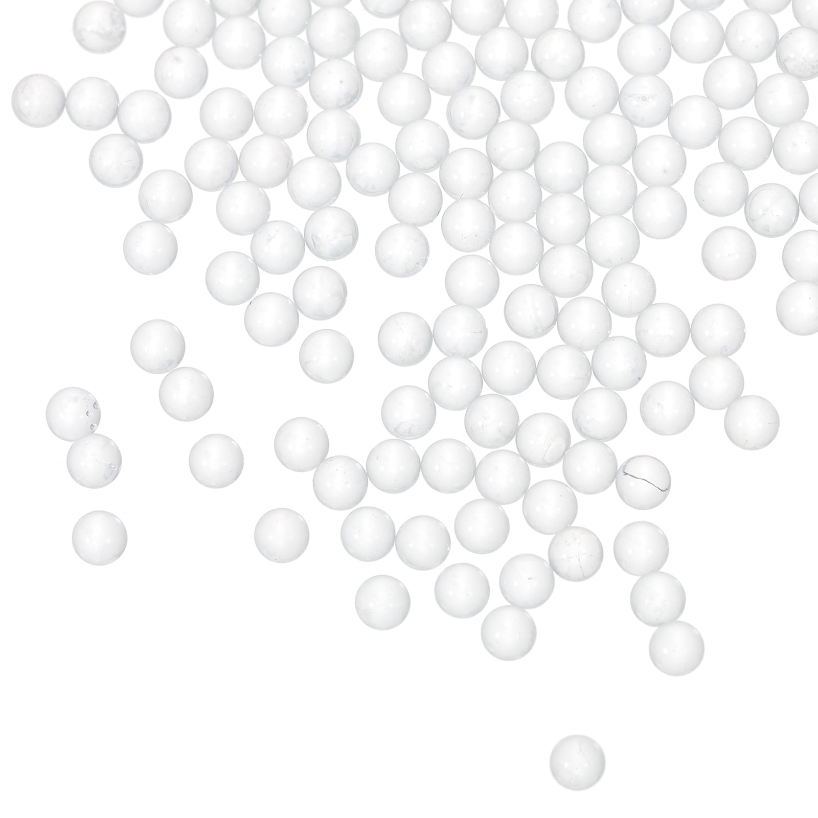 NIAIZEK Clear Glass Marbles Optical Reflective Spheres 2000 pcs Decor 0 ...