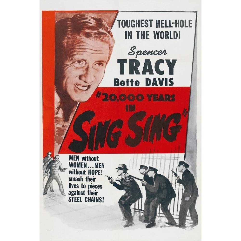 20000 Years In Sing Sing Movie Poster Masterprint - Walmart.com