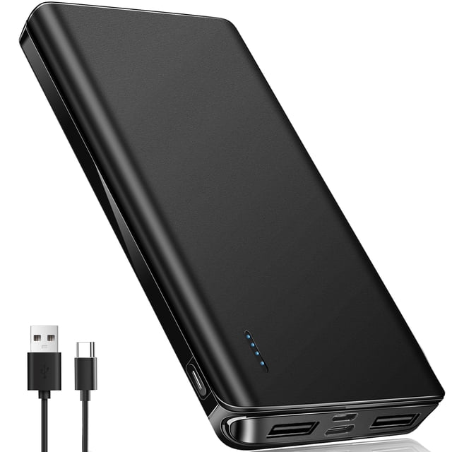 20000 mAh Portable Charger Power Bank, Dual USB, for iPhone, iPad ...