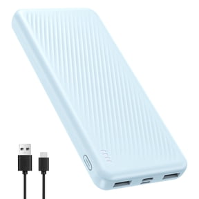Anker Portable Charger, 20000mAh Power Bank, Dual USB Ports, PowerCore ...