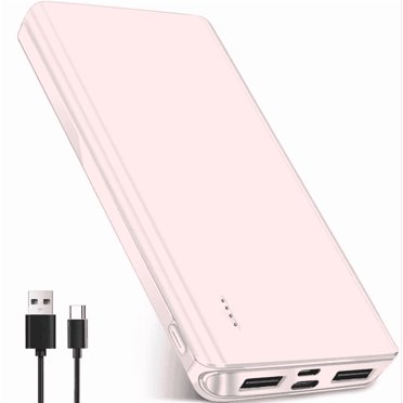 Nimble Champ Portable Charger, 10,000mAh Power Bank Fast 20W Dual USB-C ...
