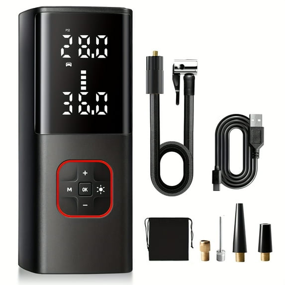 20000mAh Cordless Tire Inflator - 4X Faster 150PSI Air Compressor with ...