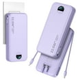 20000mAh Ultra-Portable-Charger-Power-Bank PD20W with Built in Cables ...