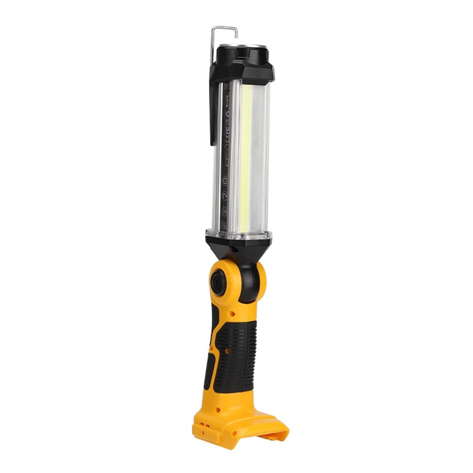 2000LM Cordless LED Work Light Flashlight For 18V 20V Li-ion Battery ...