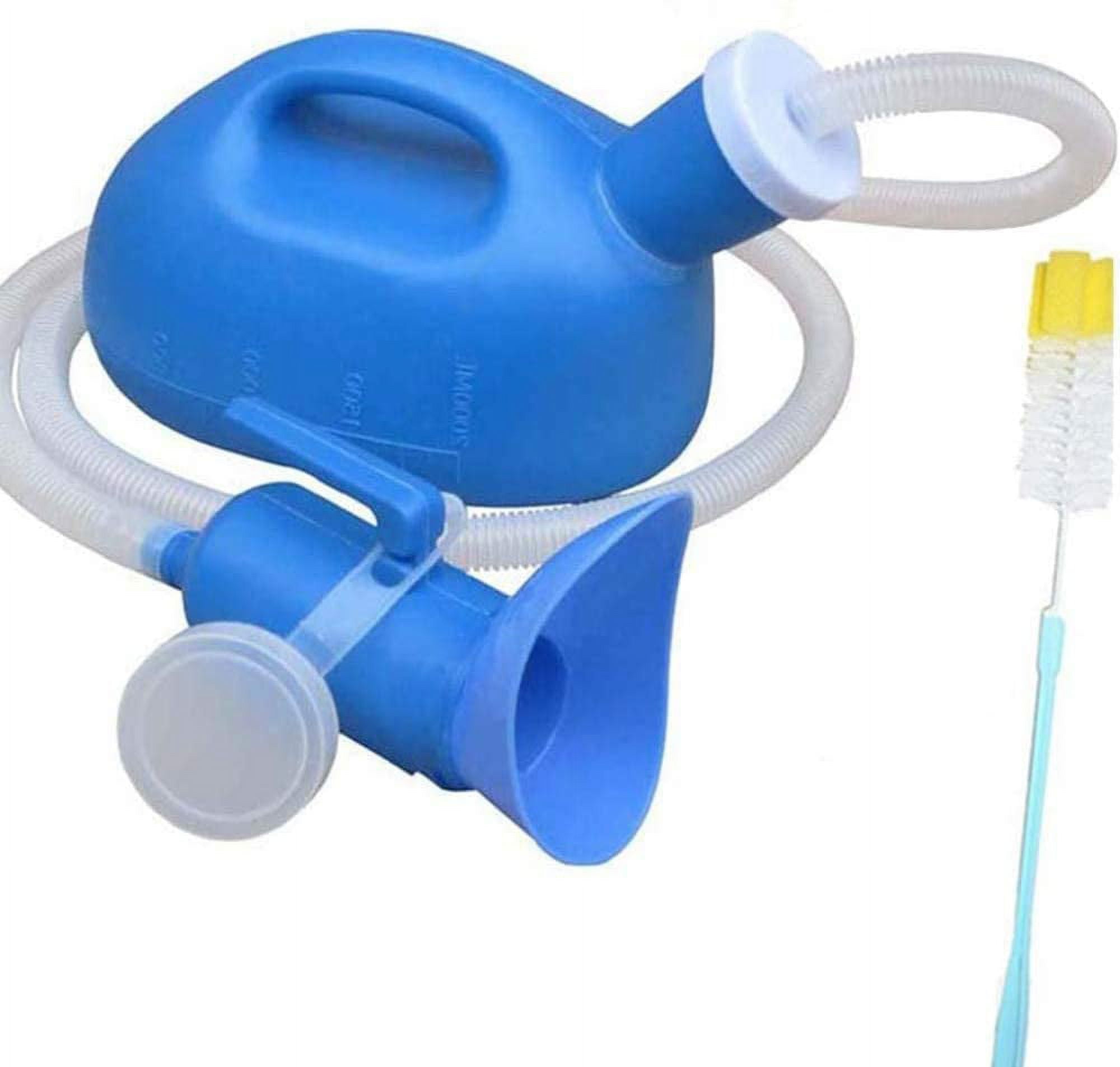 2000ML Unisex Travel Pee Urinal Potty Bottle High Capacity Thicken ...