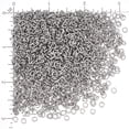 2000Pcs 304 Stainless Steel Open Jump Rings Stainless Steel Color 20 ...