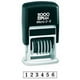 2000Plus® Numbering Stamp, 6-digit, Black Ink - Walmart.com
