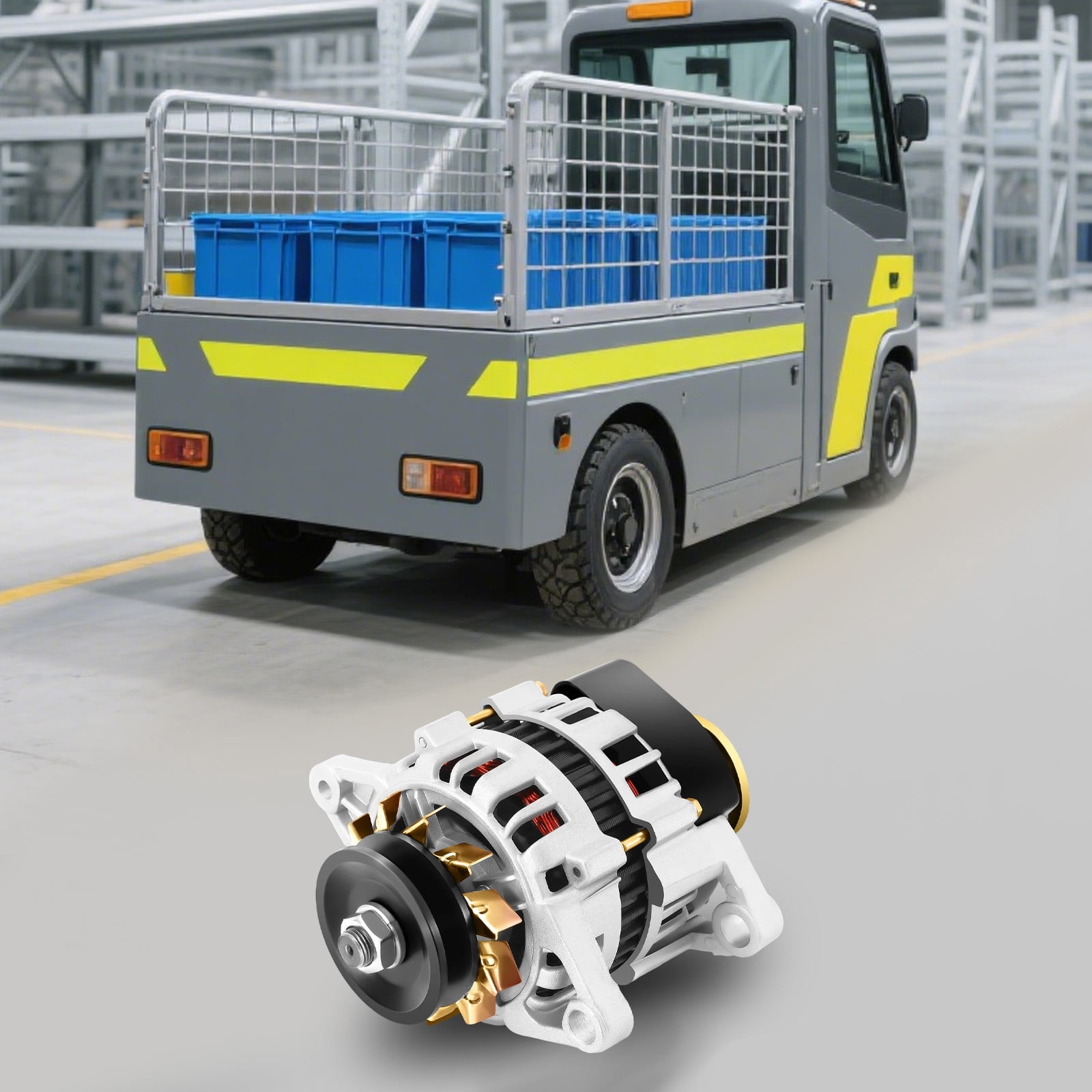2000W 12V Permanent Magnet Generator Fit for Agricultural Tricycles ...