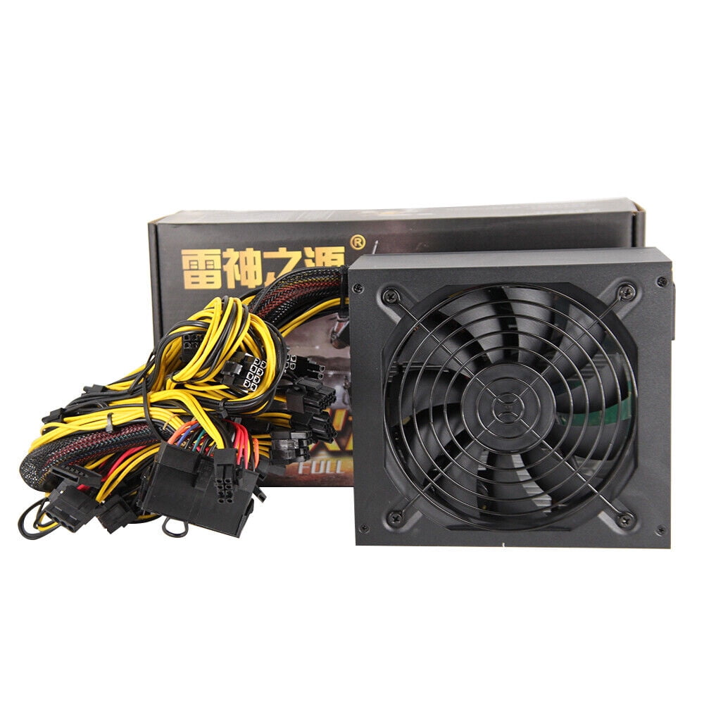 2000W 220V Miner Modular Power Supply 8 PSU Mining Rig USA - Walmart.com