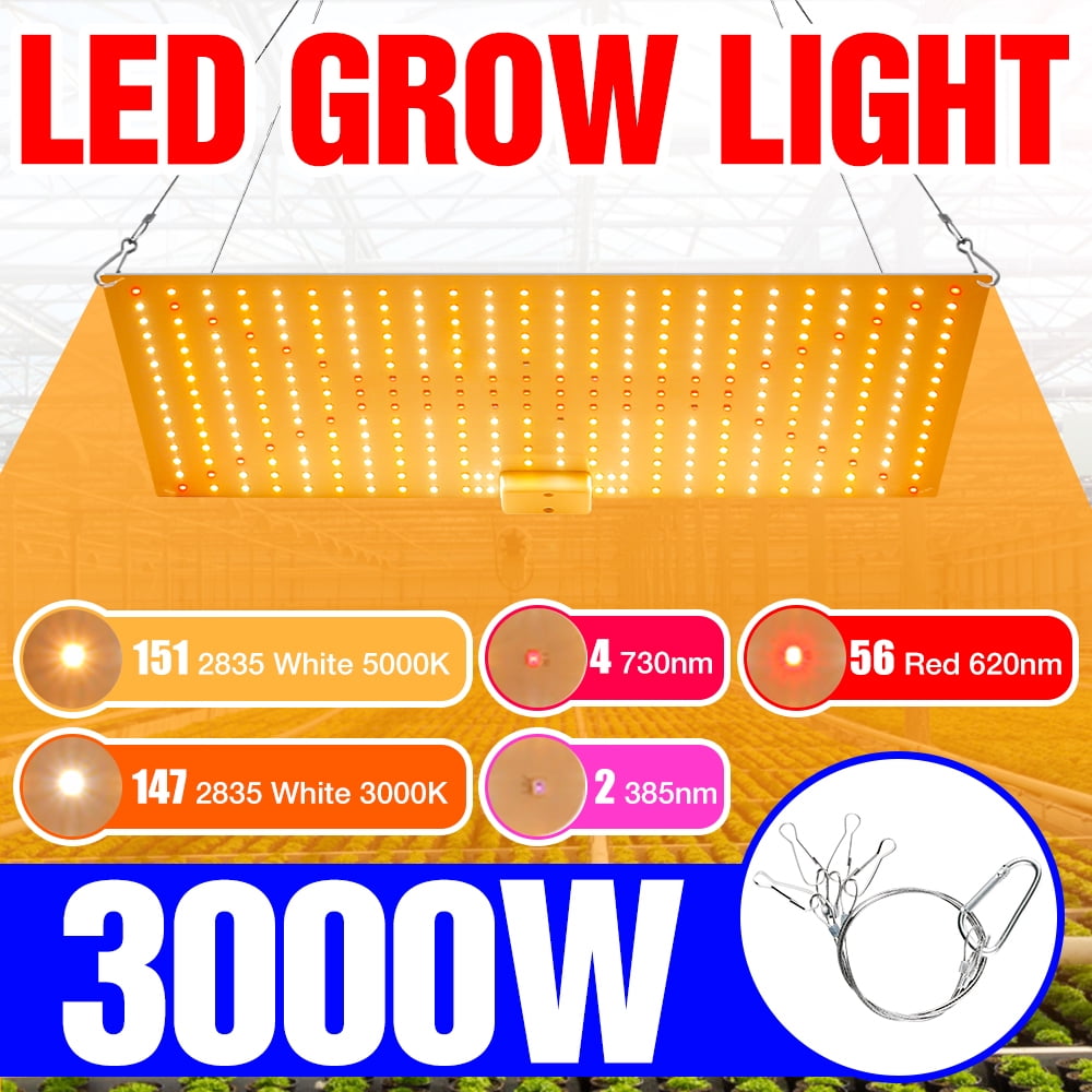 2000W 240LEDs Bulbs Grow Light, Grow Lights for Indoor Plant Full ...