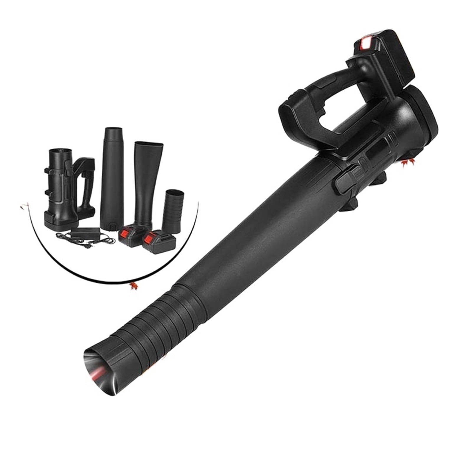 2000W 6 Gear Cordless Leaf Blower, Cordless Blower Wind Pressure ...